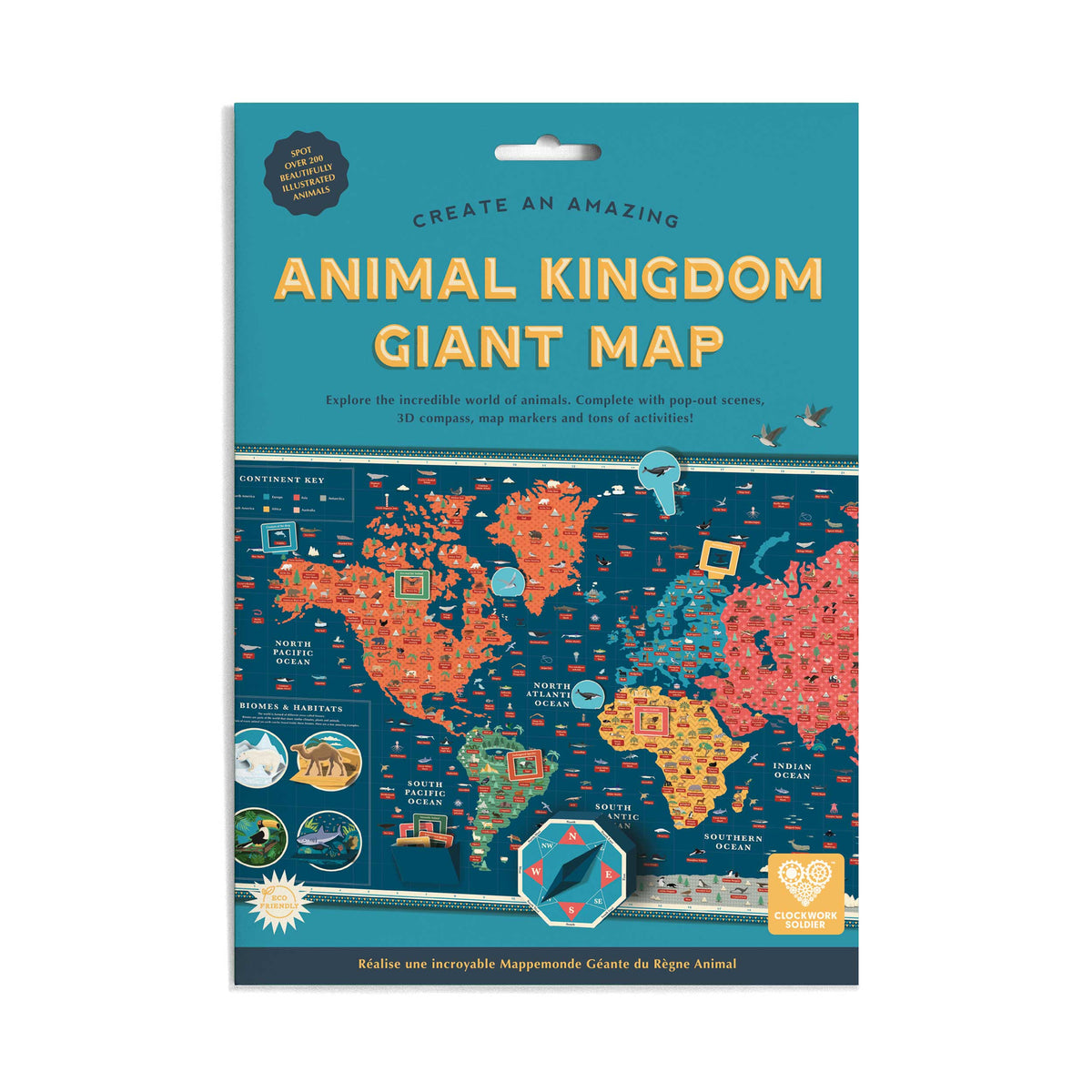 Create An Amazing Animal Kingdom Giant Map – Blood Cancer UK Shop