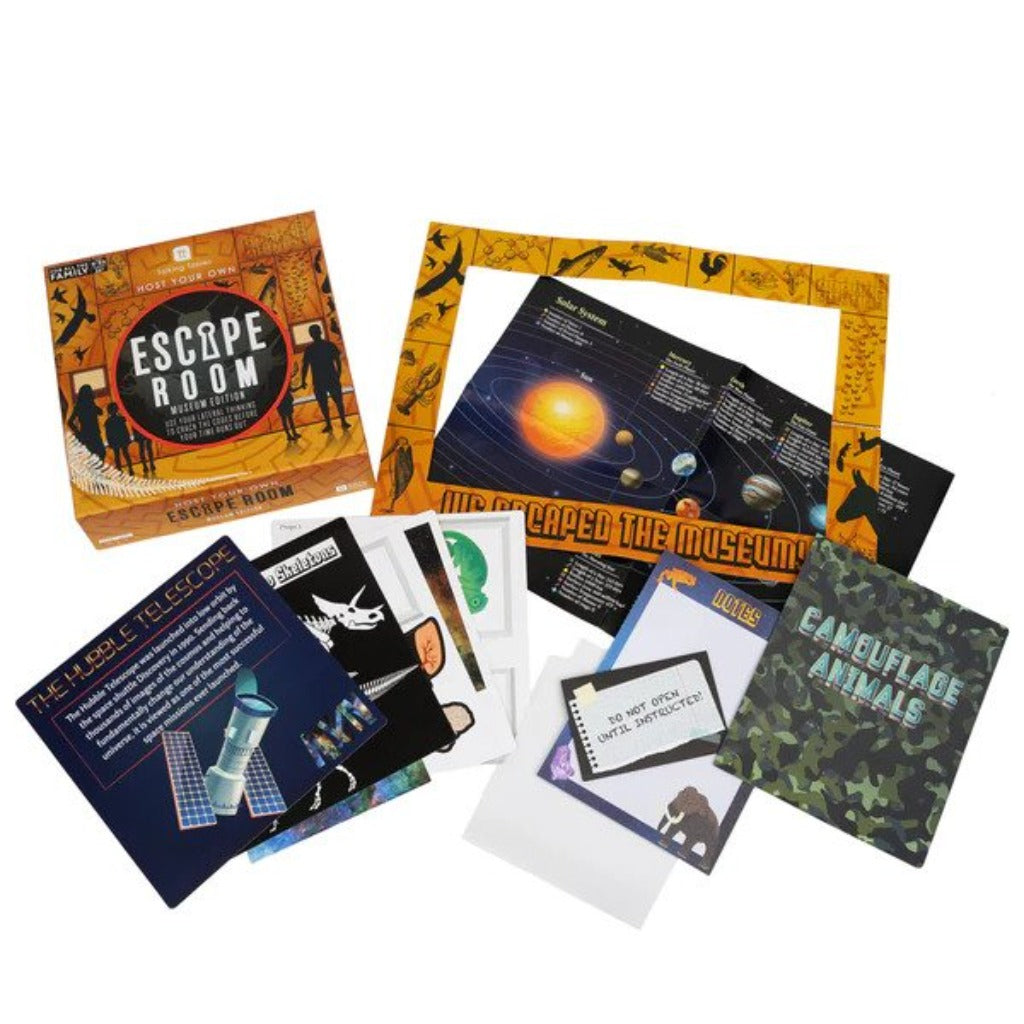 Host Your Own Family Escape Room - Museum Edition | Blood Cancer UK Shop