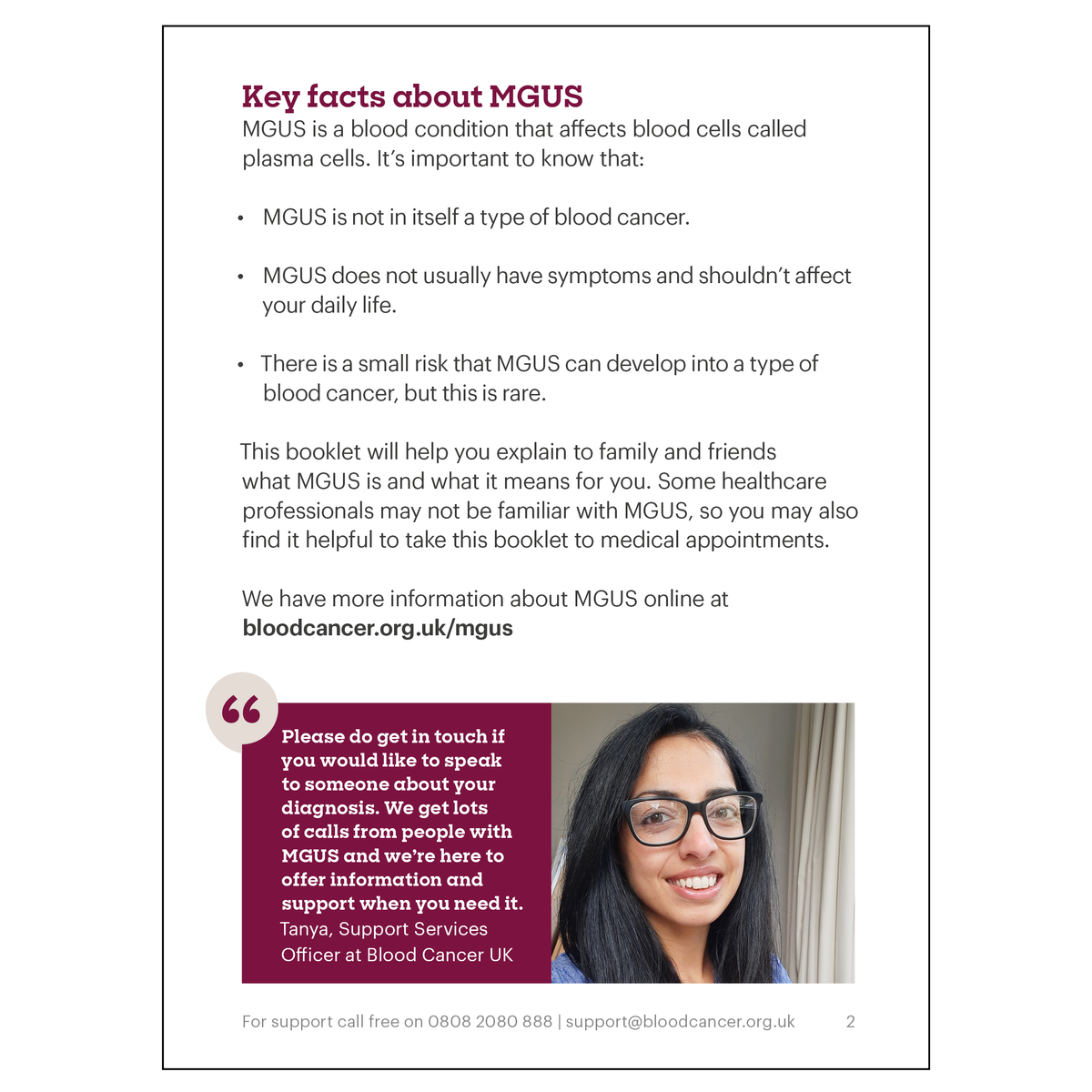 Monoclonal gammopathy of undetermined significance (MGUS) | Blood ...