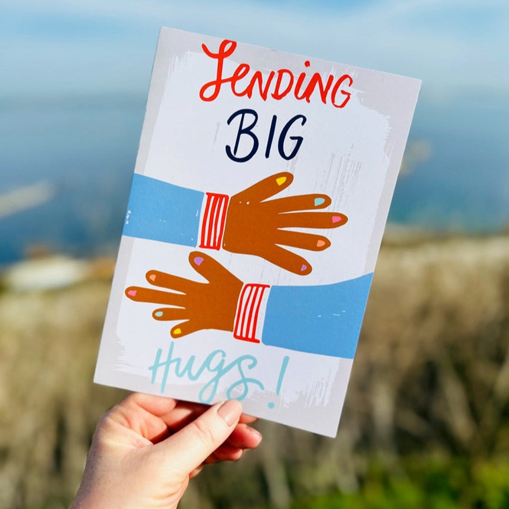 Personalised Sending Big Hugs | Blood Cancer UK Shop