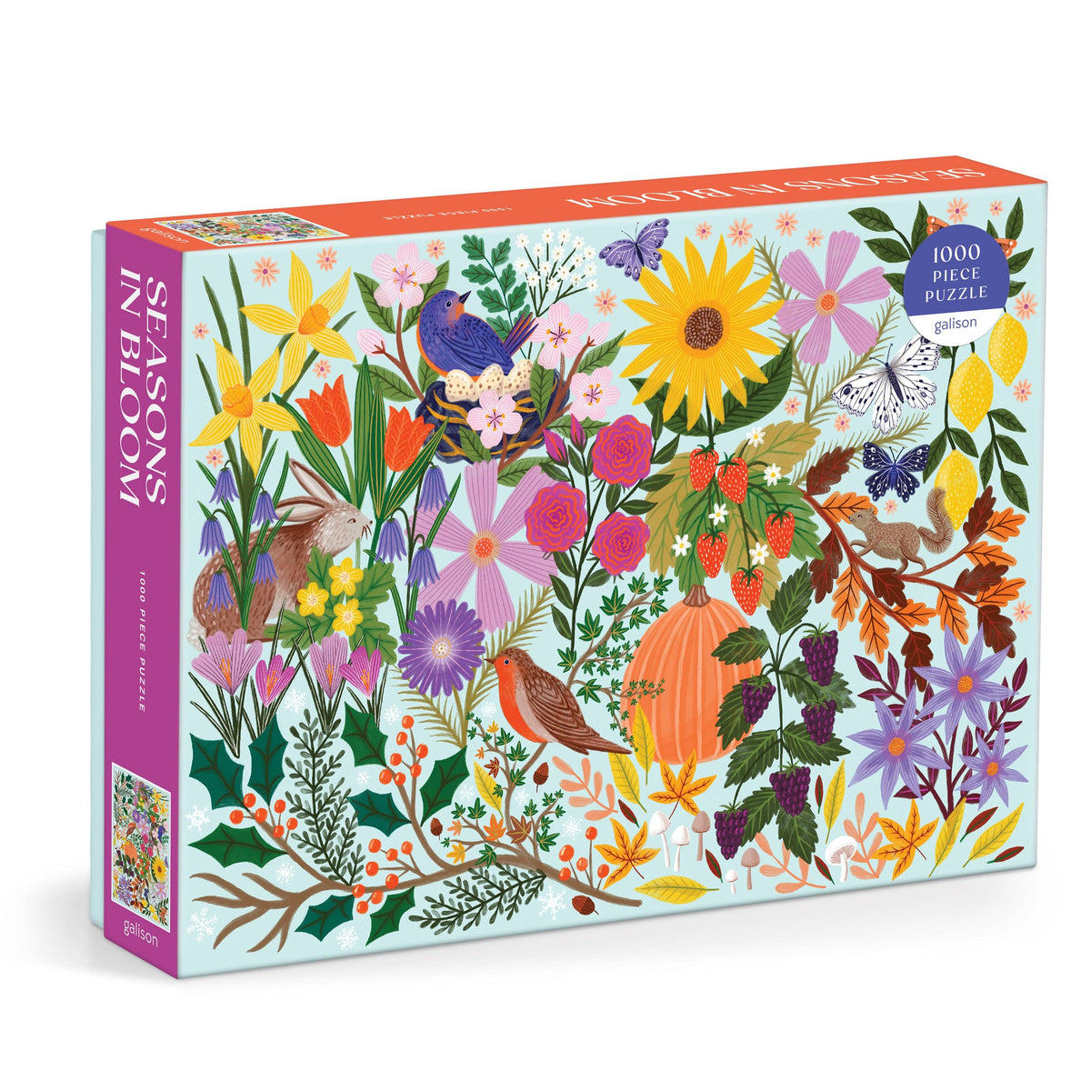Seasons in Bloom 1000 Piece Puzzle – Blood Cancer UK Shop