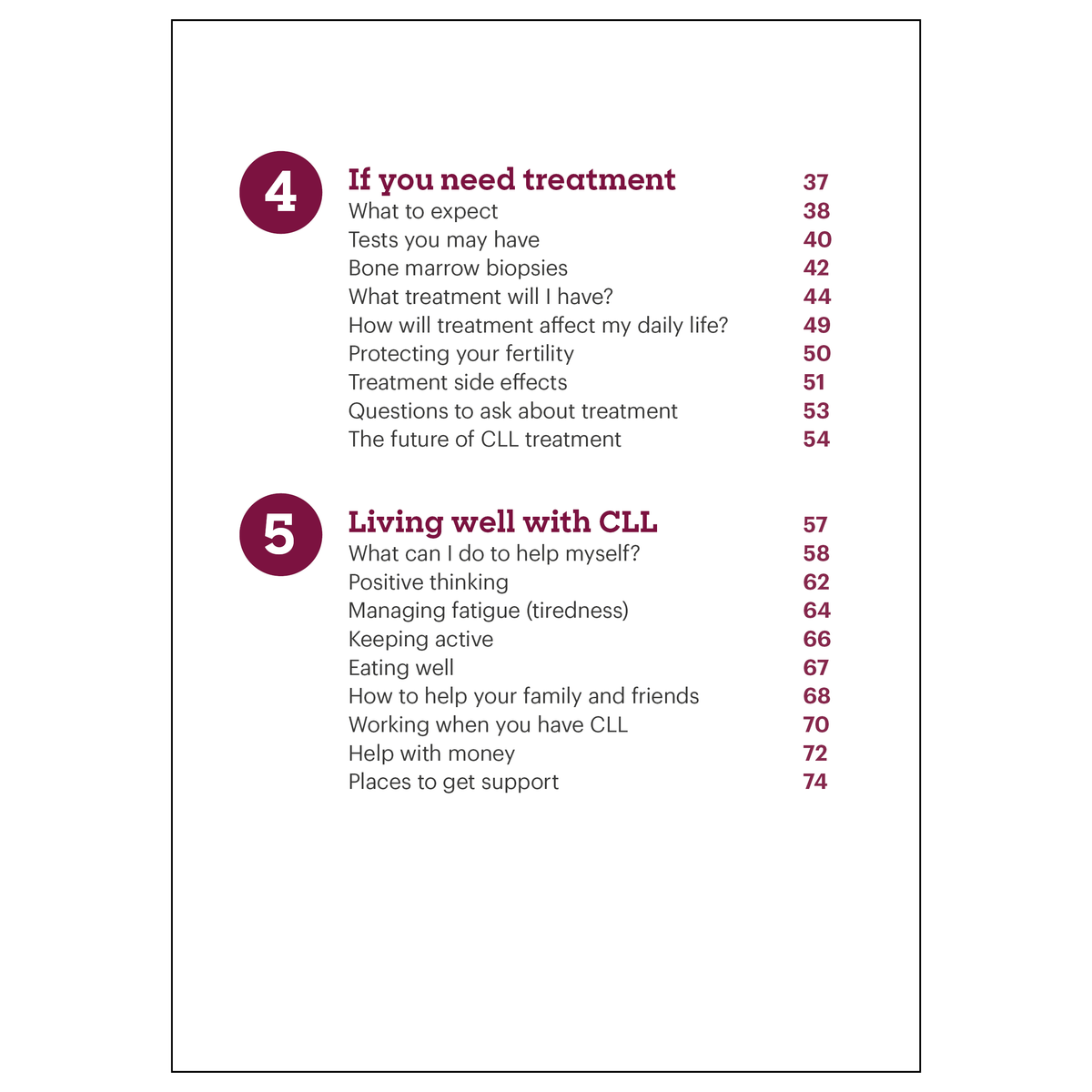 Chronic lymphocytic leukaemia (CLL) booklet | Blood Cancer UK Shop