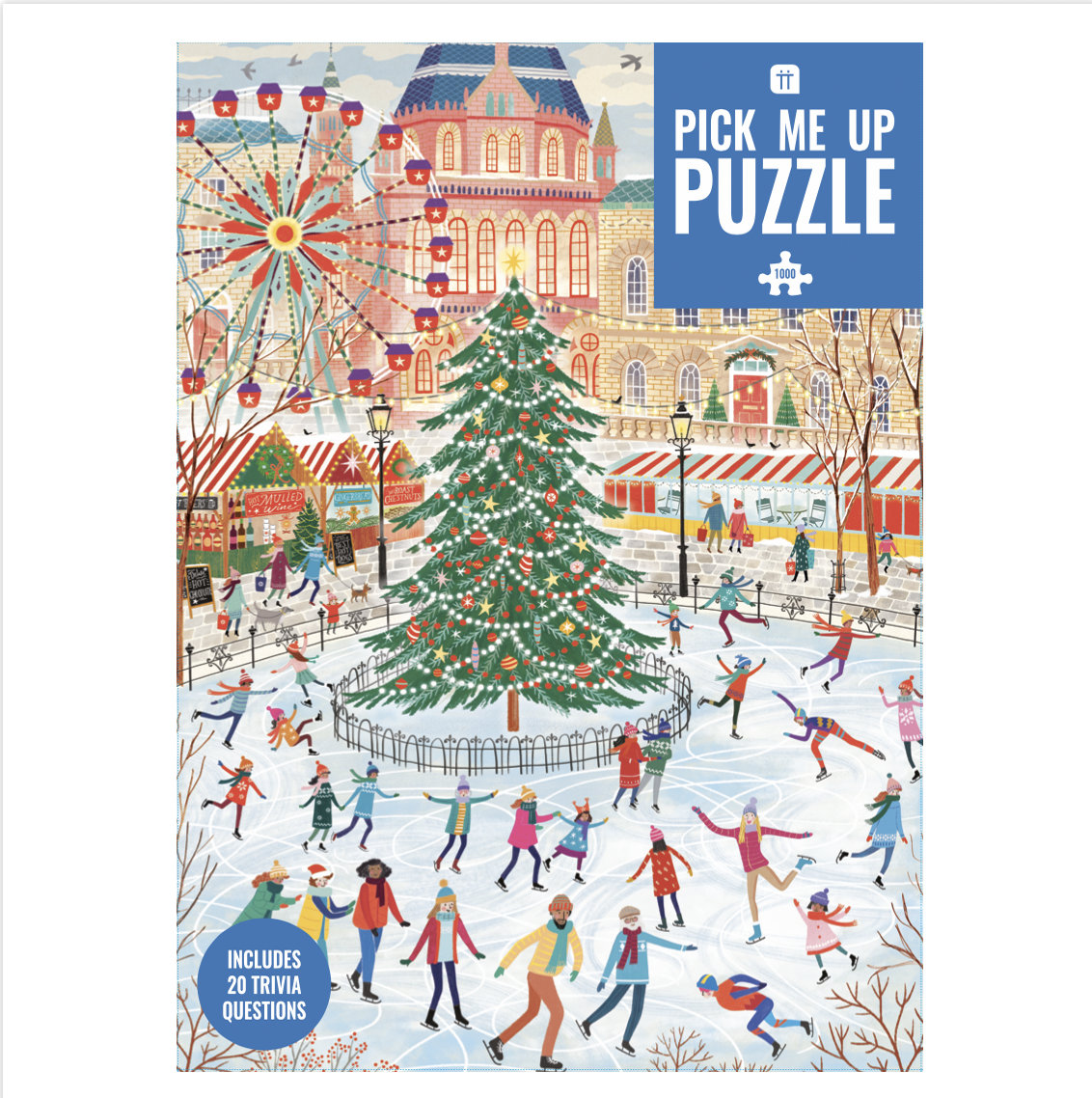 Ice Skating Jigsaw Puzzle 1000 pieces – Blood Cancer UK Shop