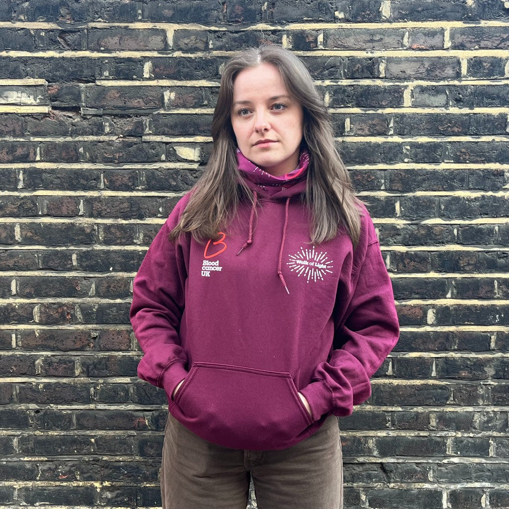 Walk of Light Adult Unisex Hoodie | Blood Cancer UK Shop