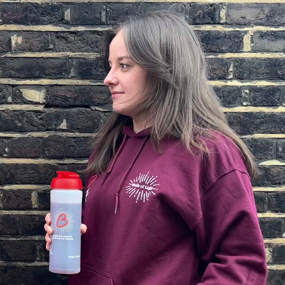 Walk of Light Water Bottle | Blood Cancer UK Shop